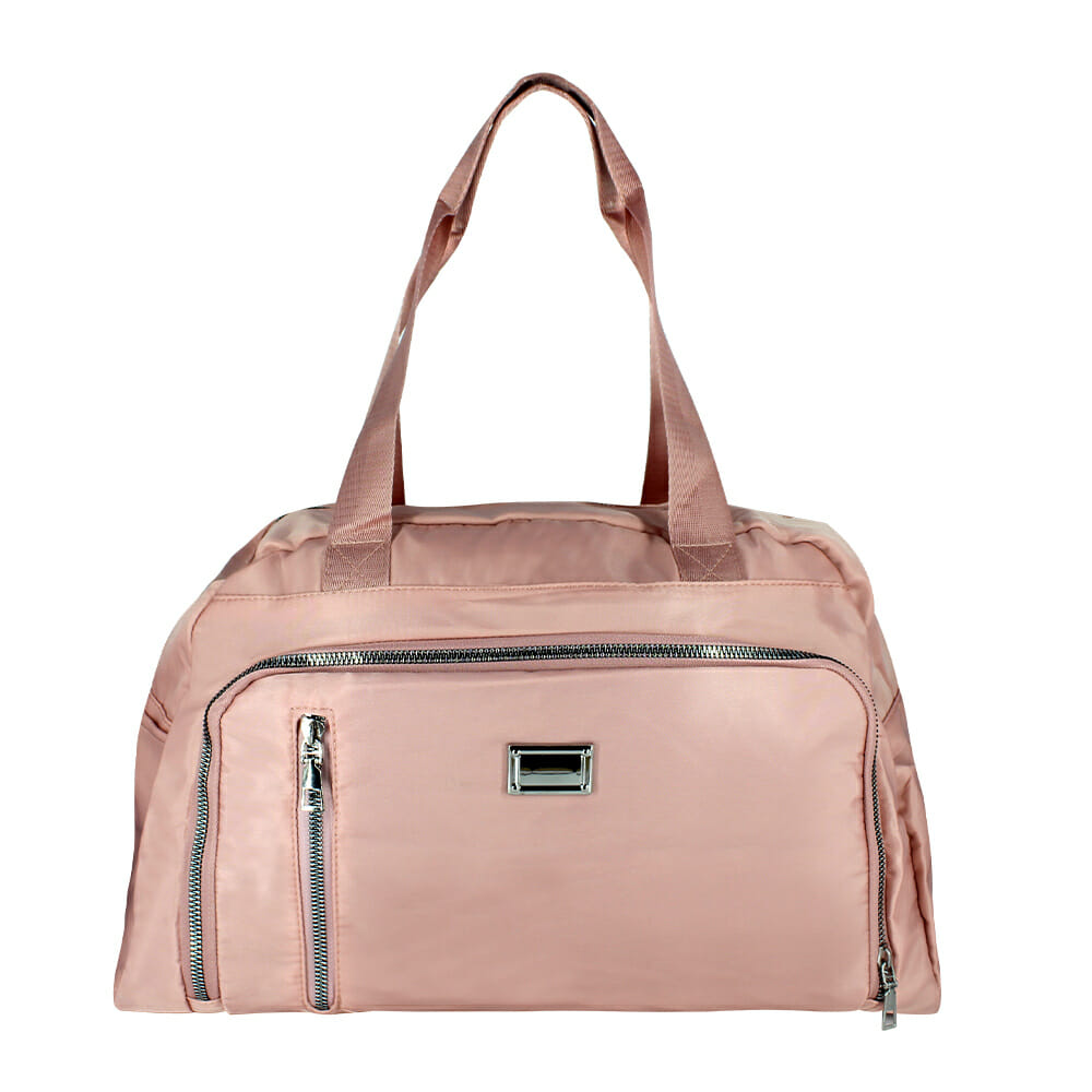 Bolsa De Mano Para Dama Con Cierres Plateados Variedad De Colores Lk 960 R0x320 Joinet